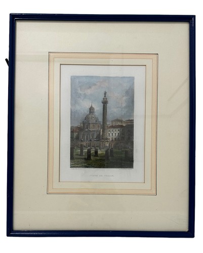 Rome Forum De Trajan Imp Chardon Ame R Hautfeuille Roma Hand colored ...