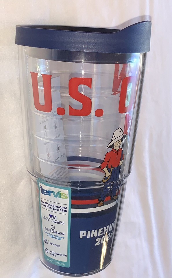 2024 US Open Tervis Tumbler Pinehurst golf 24 oz with lid large pga new ...