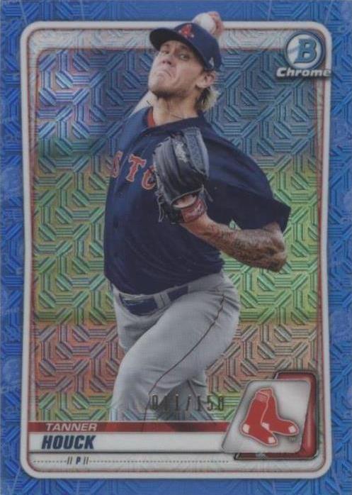 2020 Bowman Chrome - Prospects Tanner Houck #BCP-164 Blue Mojo ...