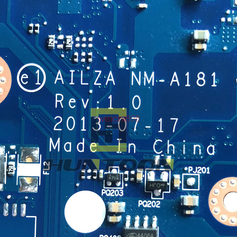 90004874 FOR Lenovo Ideapad Z510 Laptop Motherboard NM-A181 HM86 PGA947 ...