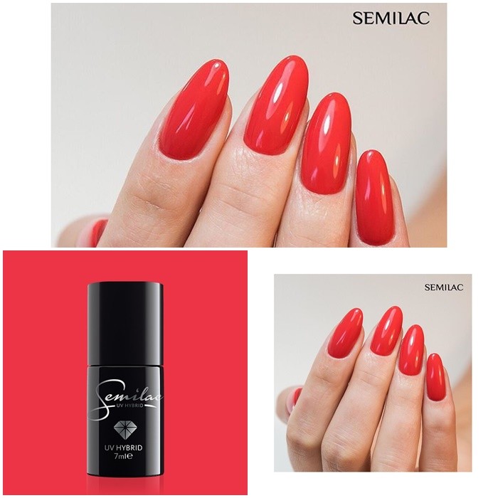 UV Hybrid Nail Polish Semilac Hottie Collection 7ml | eBay UK