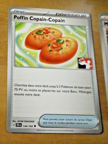 POKEMON SERIE PACK CARD LEAGUE/LIGUE FR CARTE Poffin Copain 144/162 FR ...