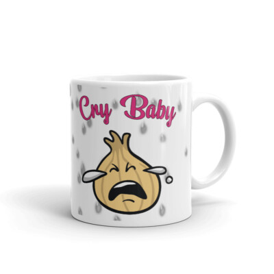 Cry Baby Print Fun Novelty Cup Gift Coffee Tea Ceramic Mug | eBay