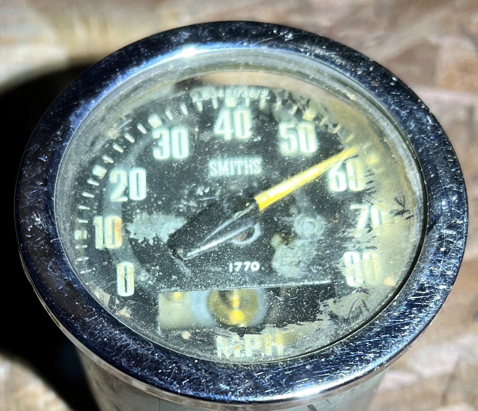 Smiths MPH Speedo Speedometer 80 Tiger Cub T20 Triumph BSA Norton ...