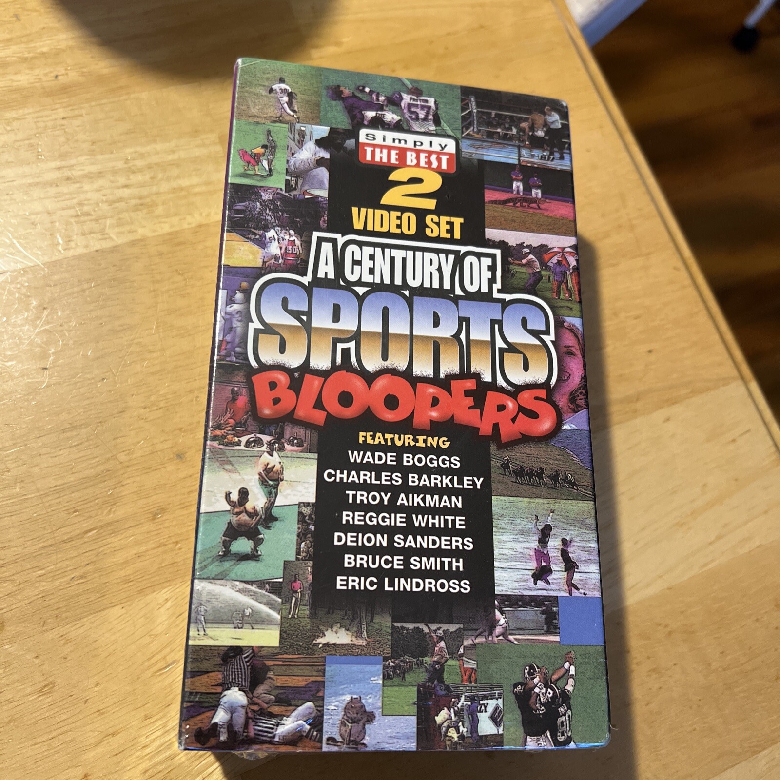 Vintage “A Century Of SPORTS BLOOPERS” VHS VIDEO 1998 2 TAPES SEALED | eBay