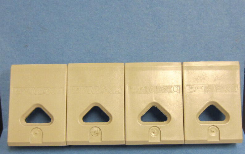 Metro - MQ9985 - MetroMax Q™ Wedge Connector Shelf Clip Set Of 4 | eBay