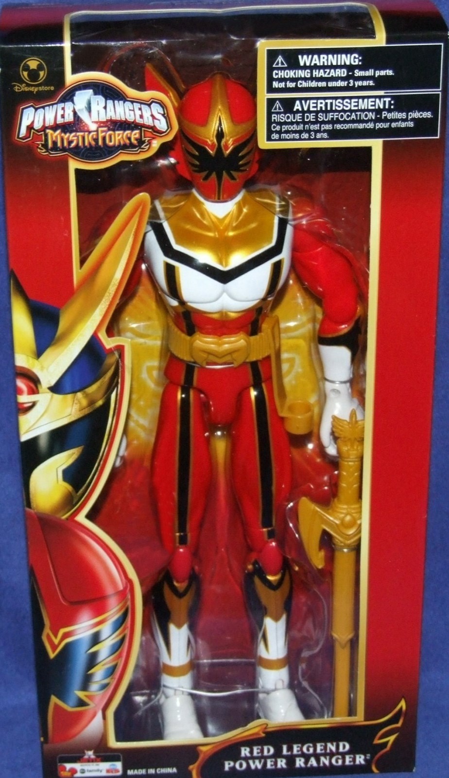 Power Rangers Mystic Force RED LEGEND Ranger New Disney Exclusive ...