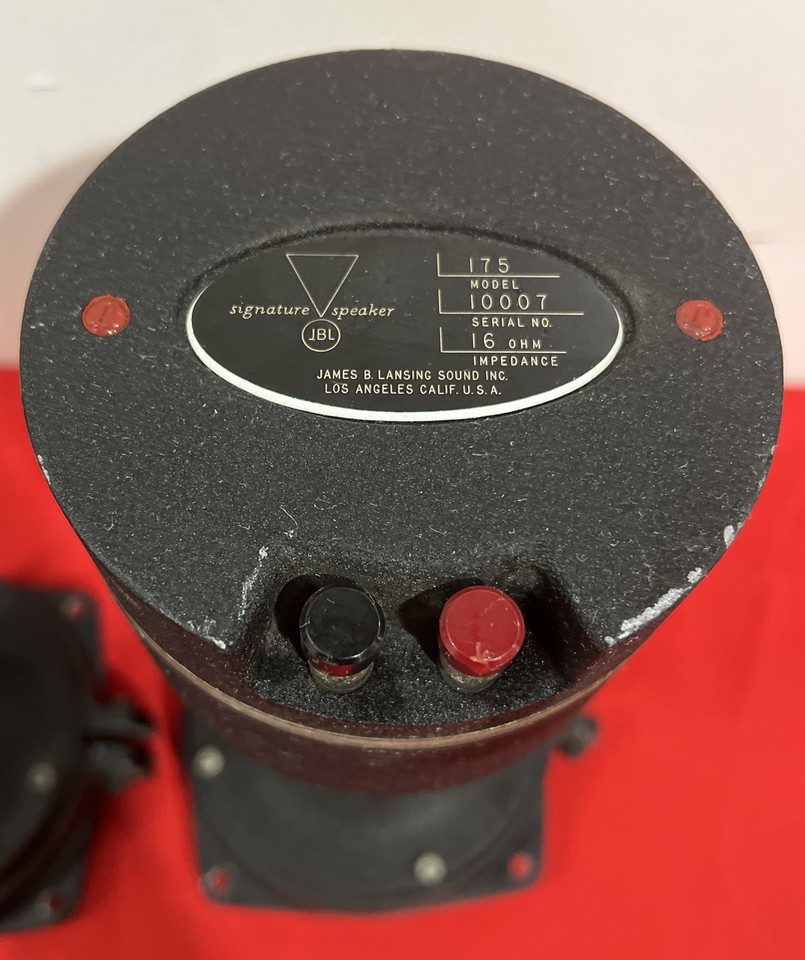 JBL LE175 16 OHM DRIVER WITH JBL 1217-1290 HORN | eBay