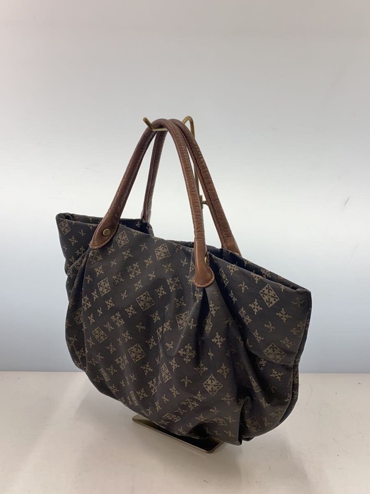 Russet Gray Pattern Handbag, All Over Print, Cozy Leather-Like Material ...