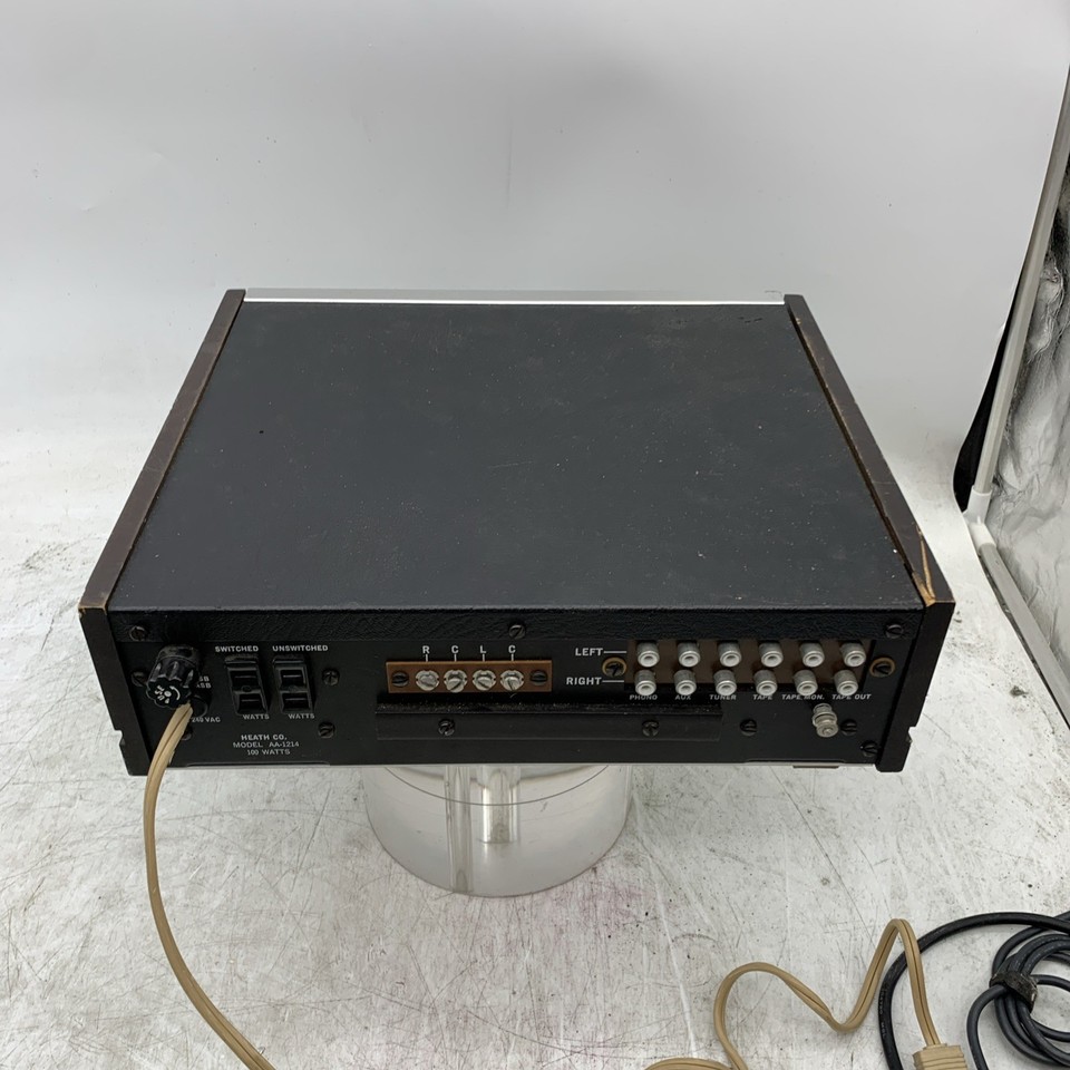 Vintage Heathkit AA-1214 Amplifier PARTS OR REPAIR | eBay