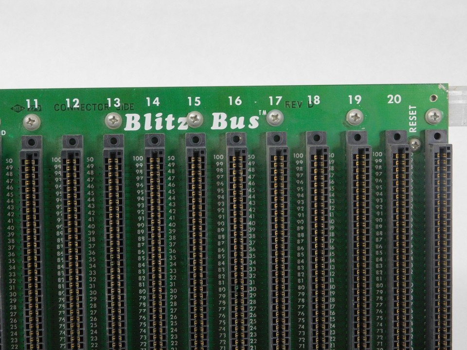Cromemco Blitz Bus 21-Position S100 Vintage Computer Back Plane w ...