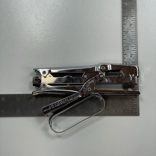 Chrome Heavy Duty Office Hand Grip Ace Fastener Stapler Clipper Plier ...