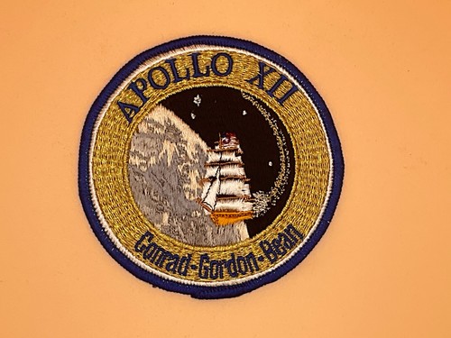 Vintage Apollo 12 Mission Patch (4") - Conrad, Gordon, Bean - 1970s ...
