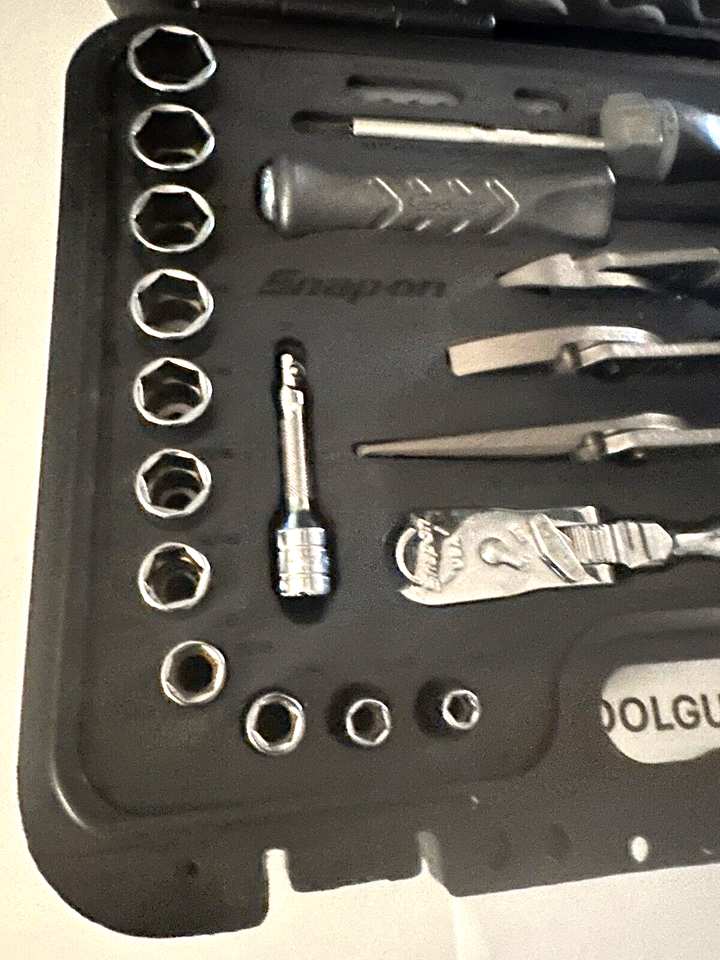 SNAP ON TOOLS NEW 33Pc 3/8 Dr Metric SAE General Service Foam Set ...