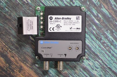 Allen Bradley 20-COMM-C ControlNet Adapter Series A Firmware Ver. 1.006 ...