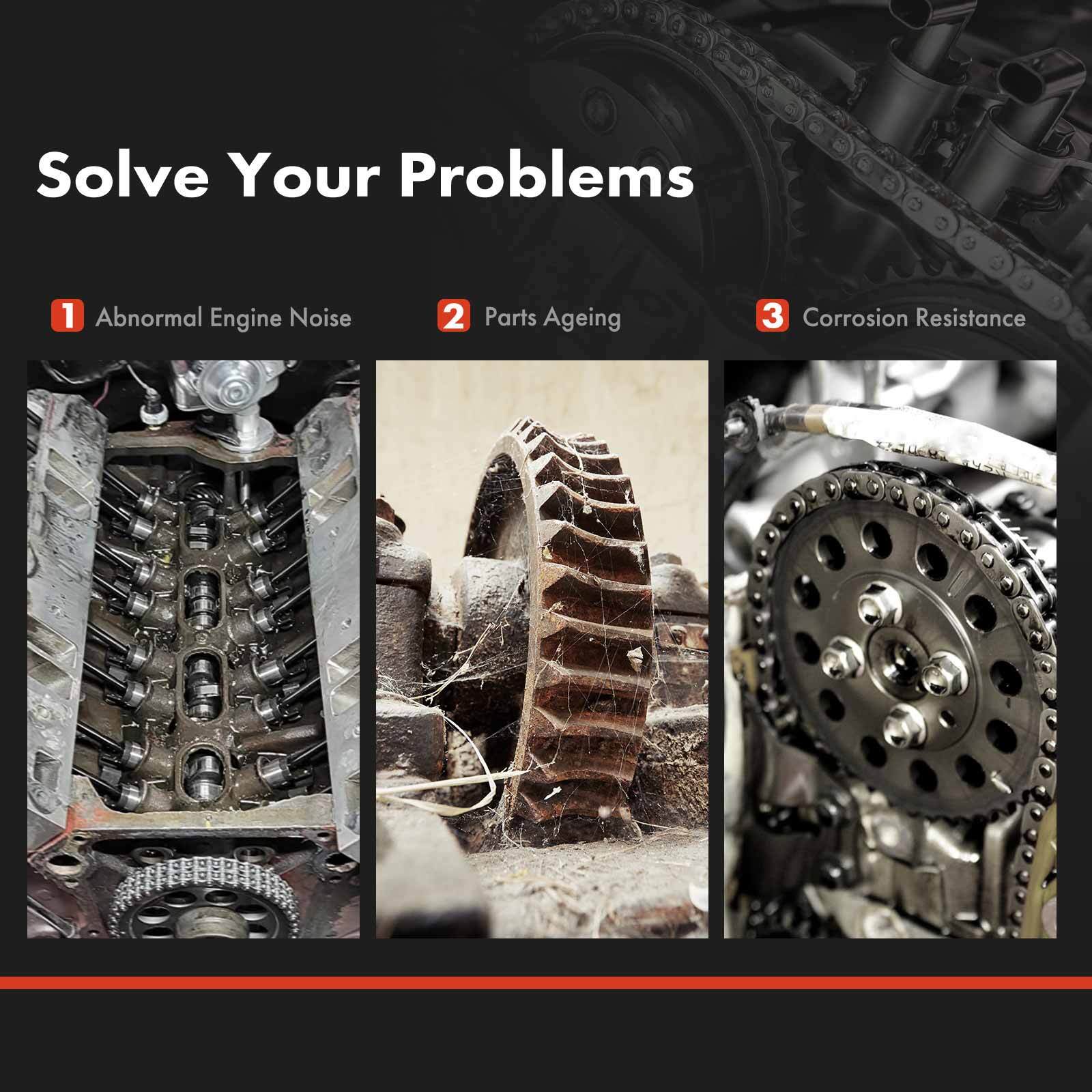 4x Engine Timing Chain Kit for Chevrolet Silverado 1500 Astro GMC Jimmy ...