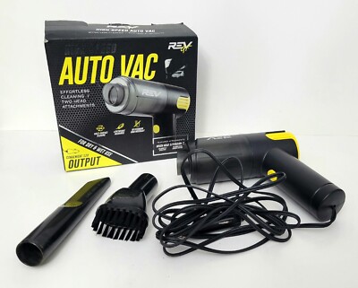Auto Car Vacuum Rev High Speed Compact 2 Heads For Added Versatility ...