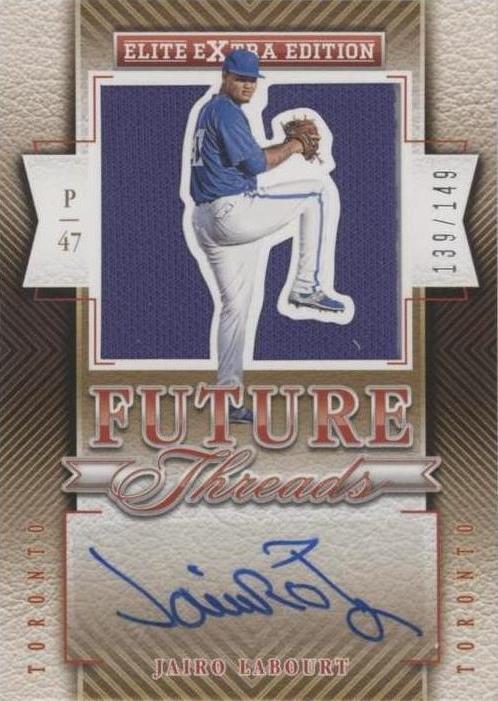 2015 Panini Elite Extra Edition - Future Threads Silhouette Signatures ...