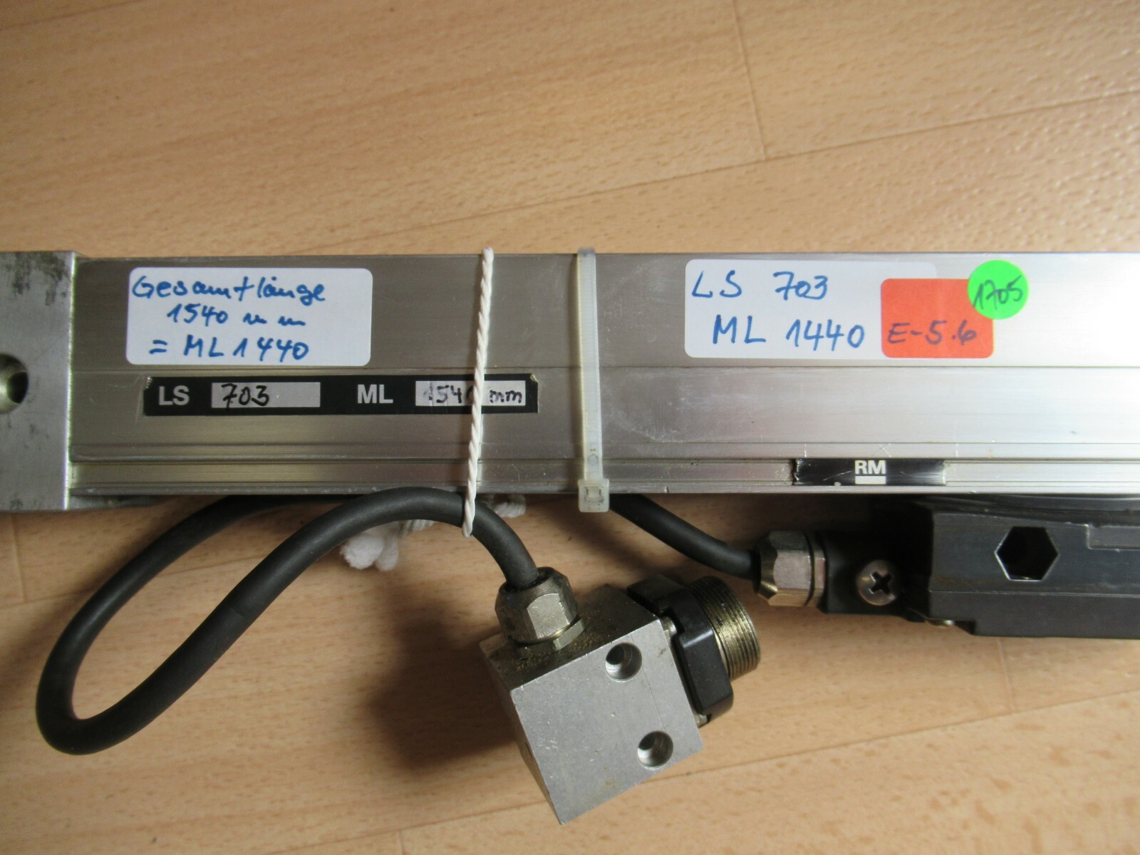 Heidenhain LS703 ML1440mm Id. No. 216750MS Längenmessgerät Measuring ...