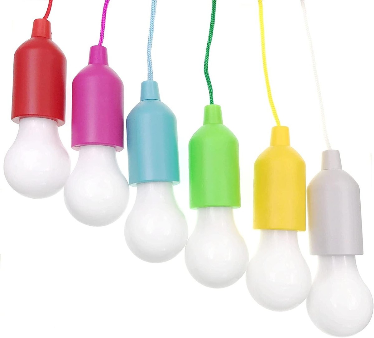 Battery Light Pull Cord LED Closet Light Battery Operated Battery