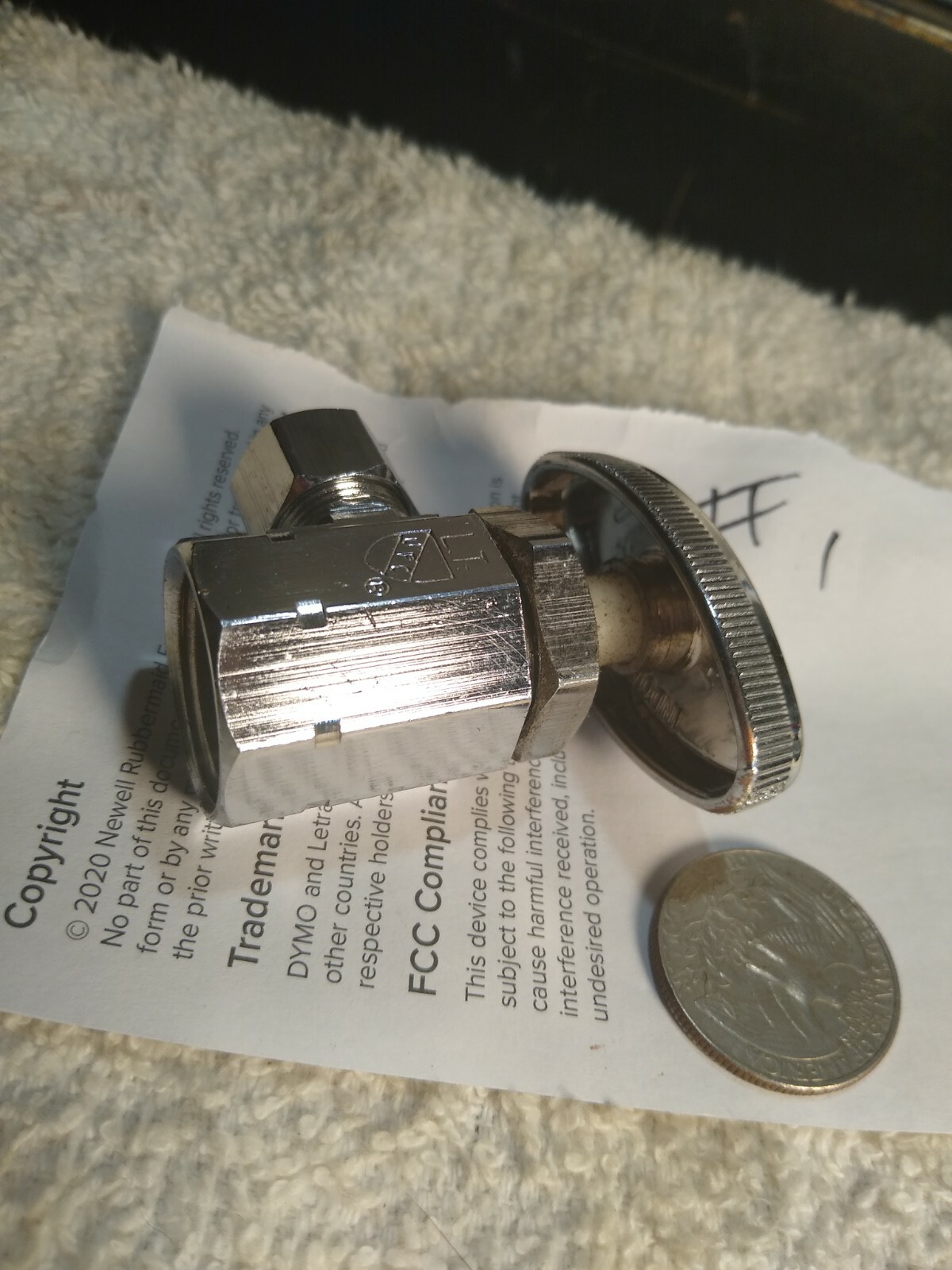 Mixed brand LOT, of 4: 1/2" fip x 3/8" od chrome compression angle ...