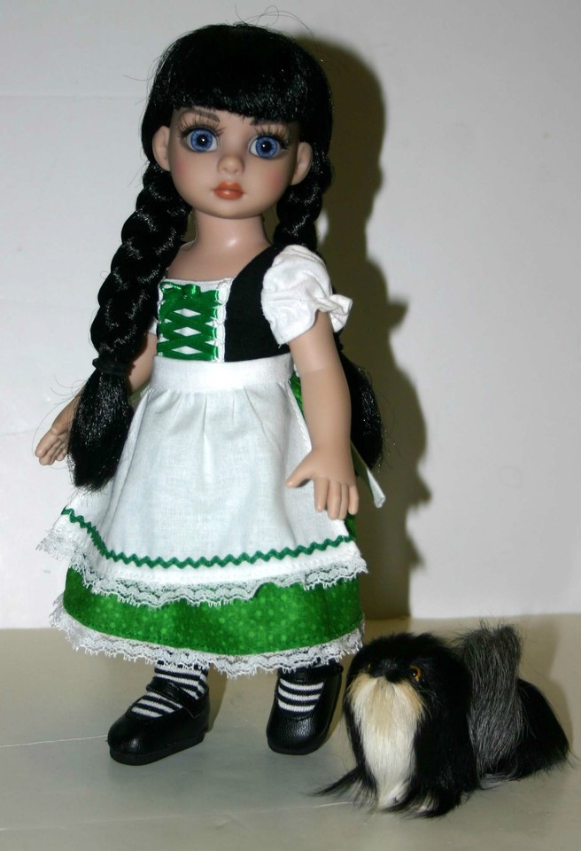 Riding Hood Doll Clothes Sewing Pattern for 10" Patsy & Ann Estelle ...