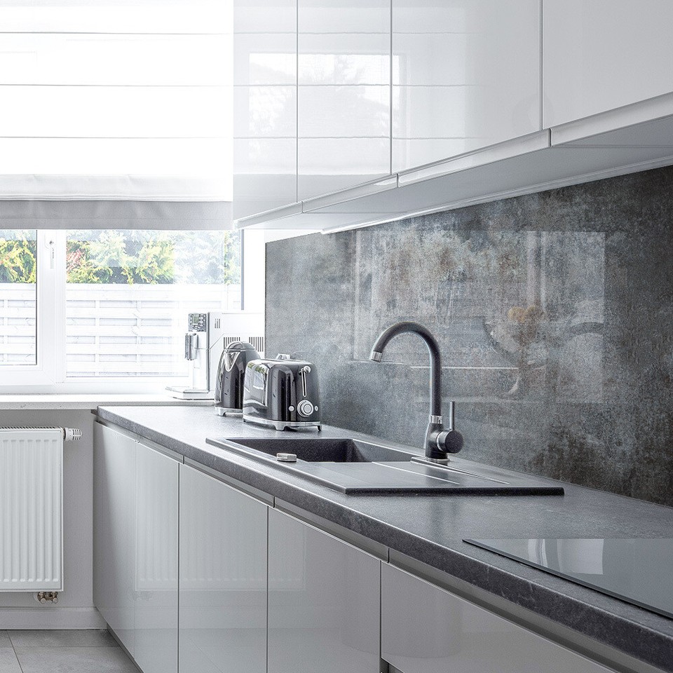 Premier Range Acrylic Splashbacks Polished Concrete and Accessories ...