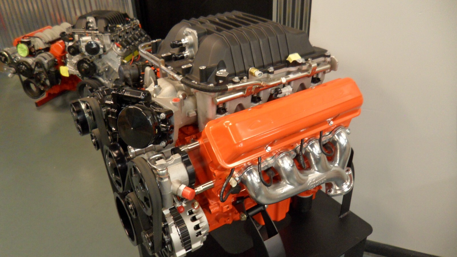 Chevy Crate LSA CTS-V Camaro ZL1 Engine Orange LSX 627HP Hot Rod Swap ...