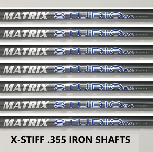 MATRIX 4-PW X-STIFF FLEX GRAPHITE TOUR IRON SHAFTS 355 taper set /7 ...