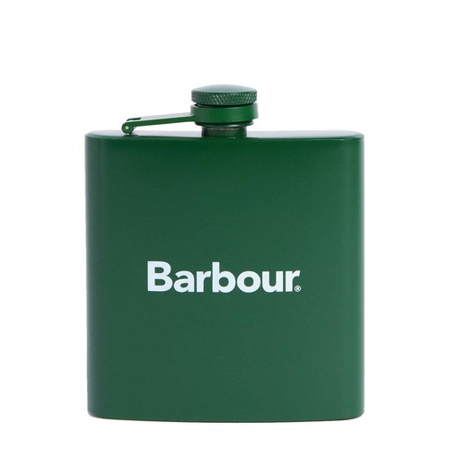 NEW - Official Barbour Logo Hip Flask Green | eBay.de