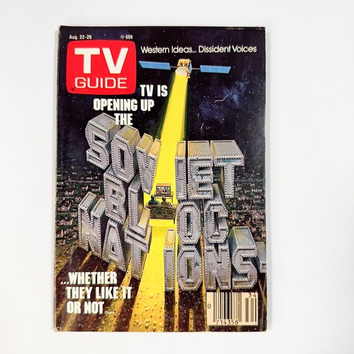 TV Guide August 22 1987 Soviet Bloc Nations, Jimmy Smits | eBay