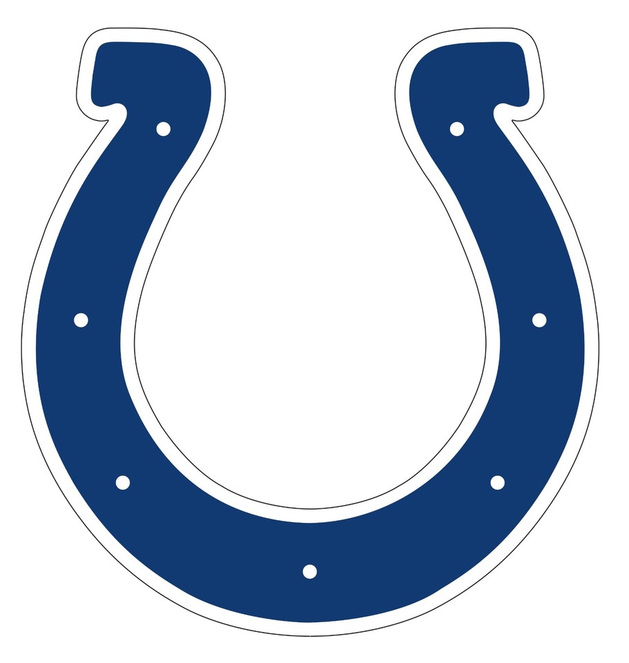 Indianapolis Colts Logo Wall Decal NFL Football Decor Sport Vinyl Art ...