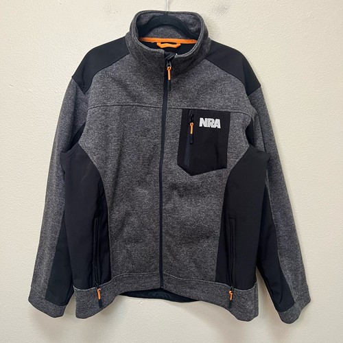 NRA Softshell Full Zip Jacket Size XL | eBay