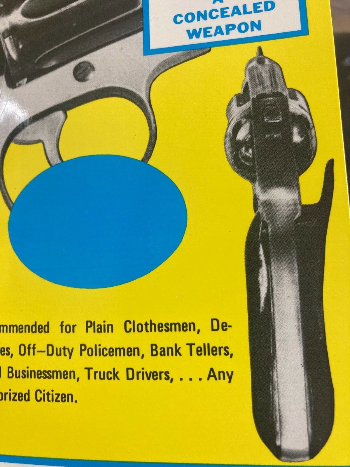 Vintage Old School Barami Hip Grip Pistol Grip Set Screw For Taurus 85 ...