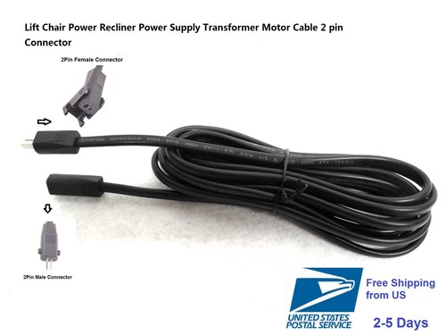 Okin Limoss Lift Chair recliner Power Supply Transformer motor cable ...