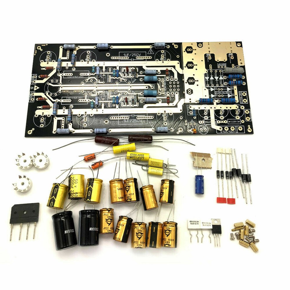 Ear834 MM RIAA Tube Phono Amplifier Stereo amp LP Turntable Pre-Amp DIY ...