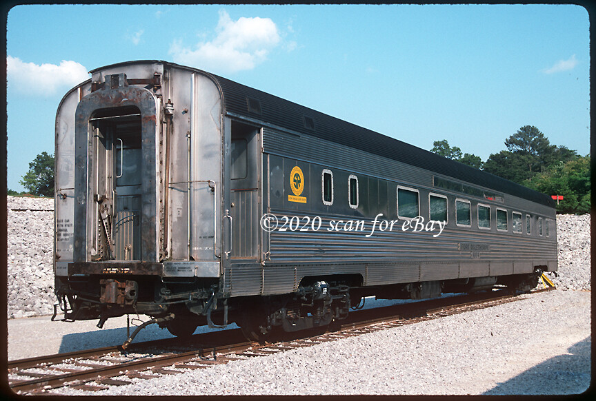 Southern Railway 1947 Budd Coach Fort Oglethorpe Original Kodachrome ...