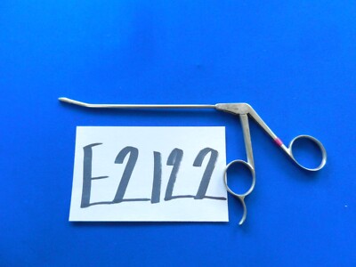 E2122 Linvatec Shutt 1.1632 3.4mm 15 Degree Angled Up B-Scoop Forceps ...