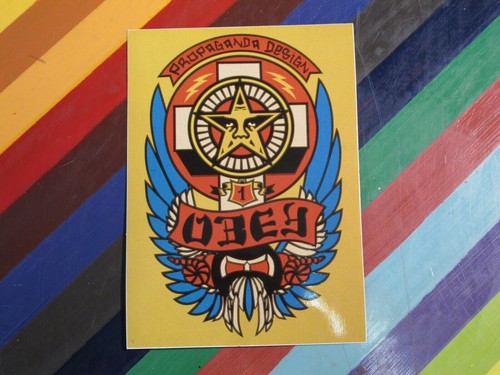 vtg 2000s Obey graffiti sticker Humpston Wings spoof original and ...