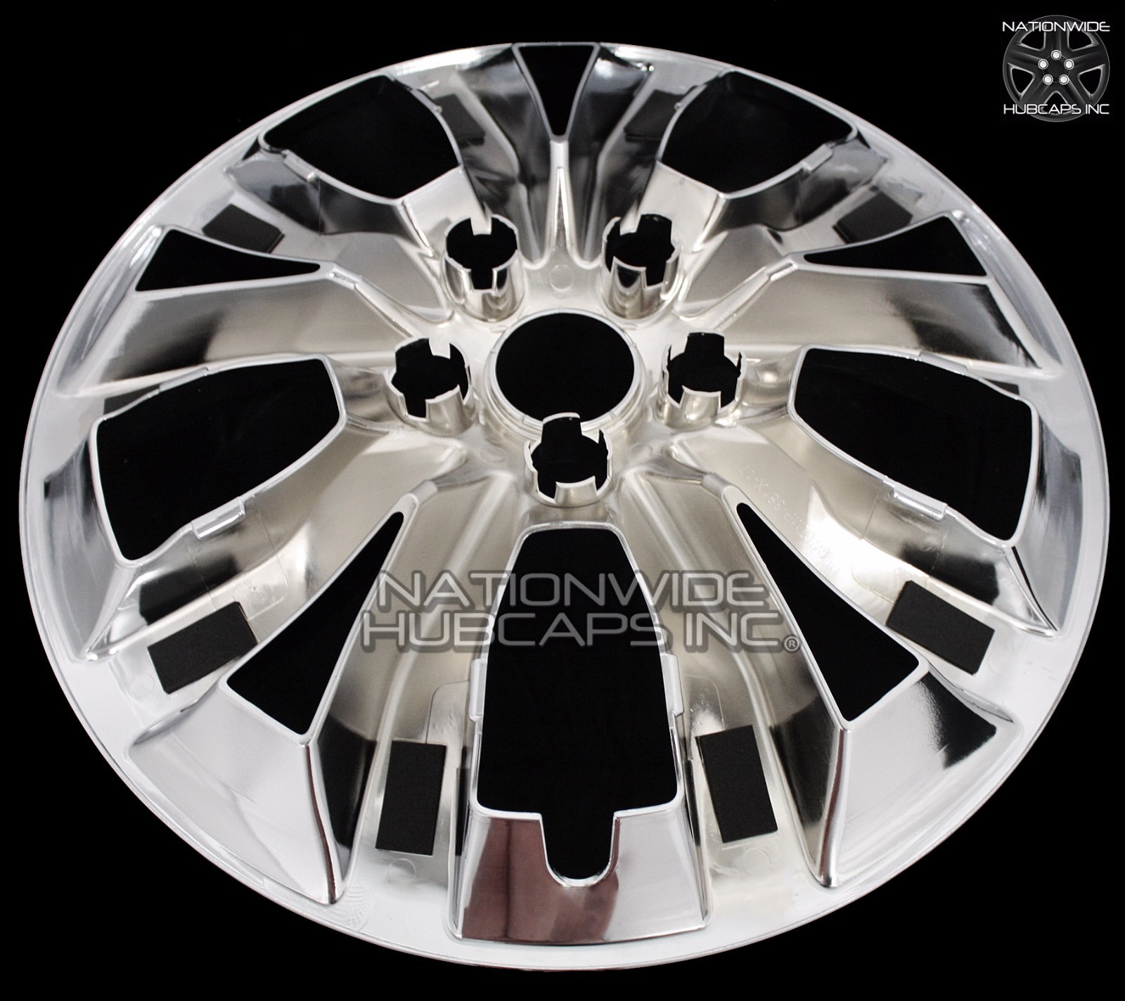 2015-2020 for Chrysler Chrysler 300 Chrome + Black 17" Wheel Skins Hub ...