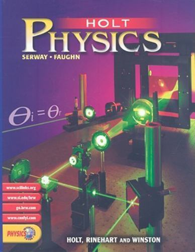 Holt Physics by Rinehart and Winston Staff Holt (2001, Hardcover) for ...