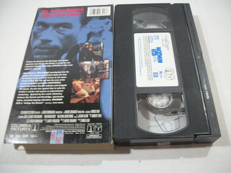Maximum Risk (VHS, 1997, Closed Captioned) 43396274136 | eBay