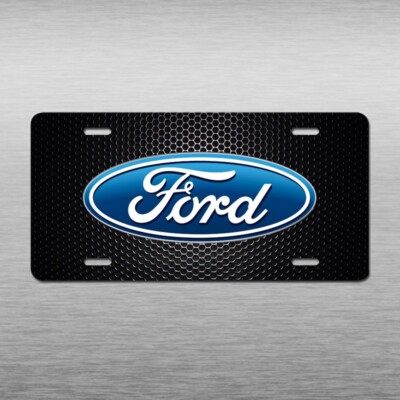 Ford Racing License Plate Automotive Aluminum Metal License Plate F150 ...