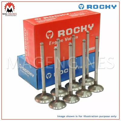 INTAKE & EXHAUST VALVES TOYOTA 21R 22R 22R-E FOR CELICA 8V 2.0 L & 2.4 ...