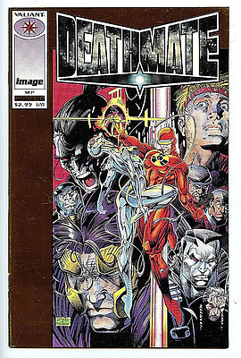 Deathmate Issue #1 Prologue GOLD Comic nm/m 1993 Valiant Image Comics ...