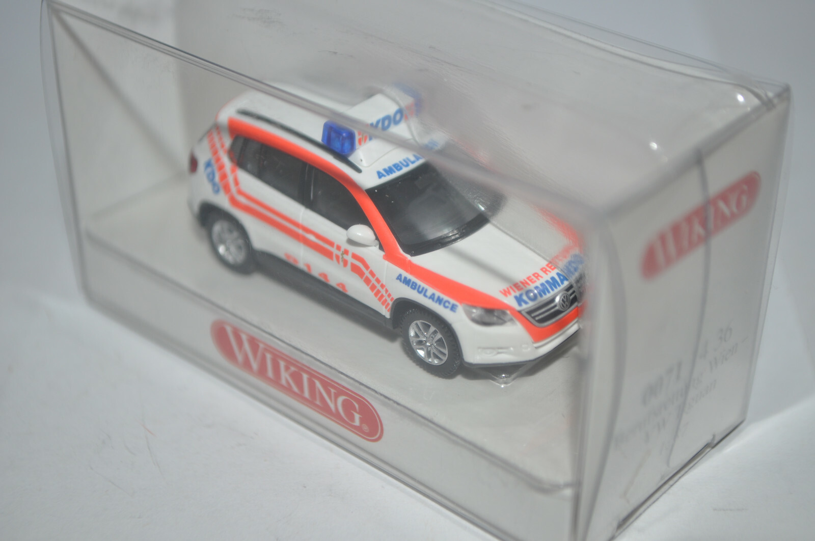Wiking 071 14 Volkswagen TIGUAN (VIENNA Emergency) - NEW w/BOX | eBay