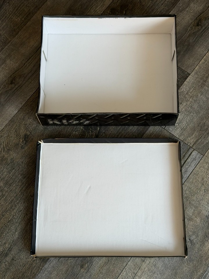 KISS Boot Box Empty Ace Frehley Large Rock The Nation Vintage Kiss ...