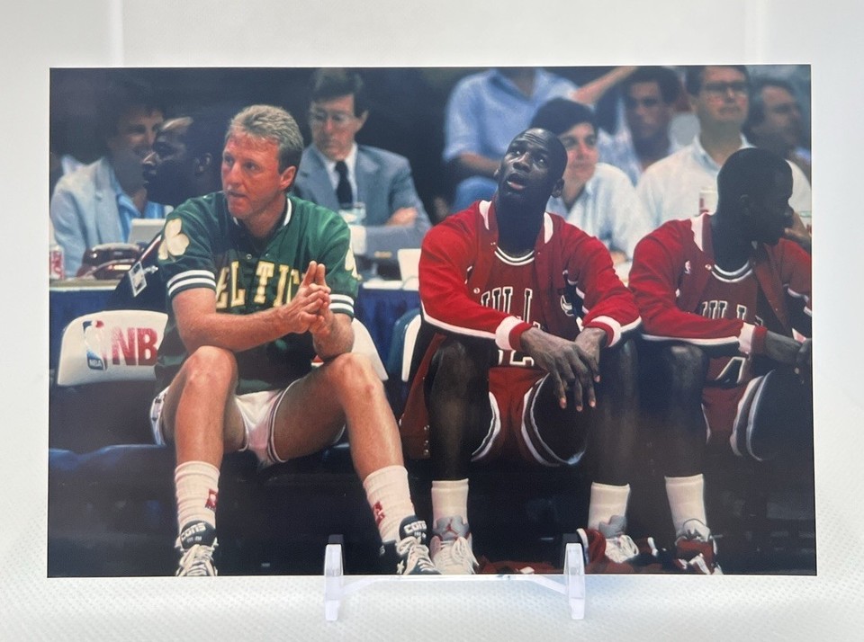 Larry Bird and Michael Jordan - All-Star Game - 4x6 Photo - Legends 🔥🔥 ...