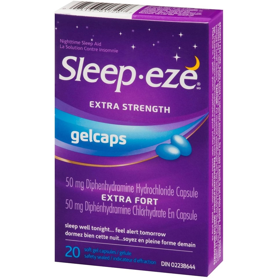 Sleep.eze Extra Strength, 20 GelCaps 6154646333368| eBay
