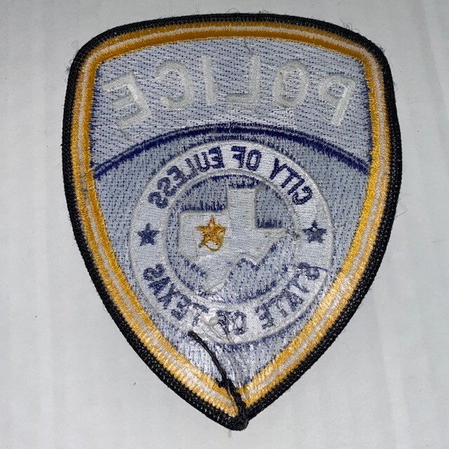 City Of Euless Texas Police Badge Slain Euless Cop Had Surprised